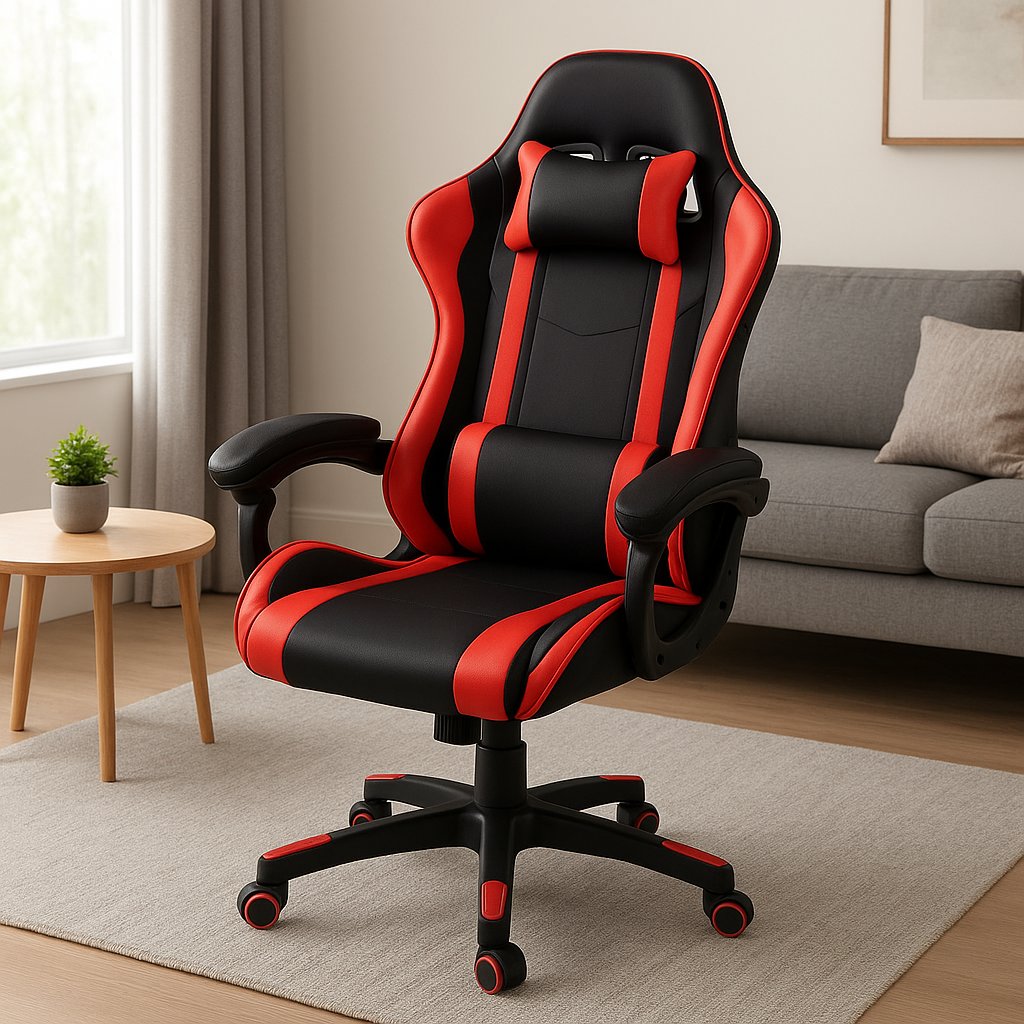 Red & Black Gaming Chair - GC-100